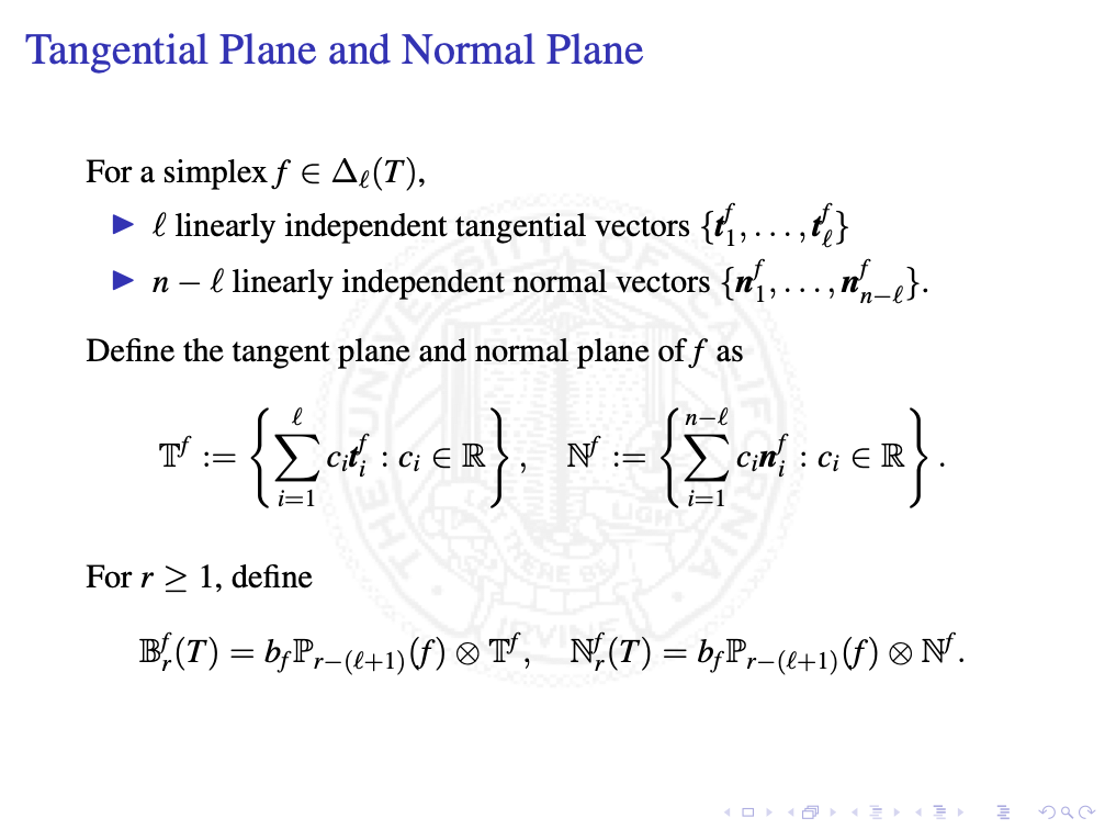 Geometric Decomposition of H(div) Finite Element - CAMtips
