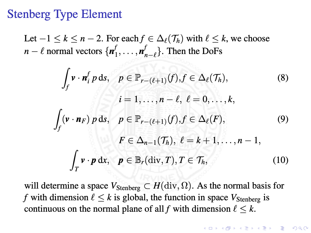 Geometric Decomposition of H(div) Finite Element - CAMtips
