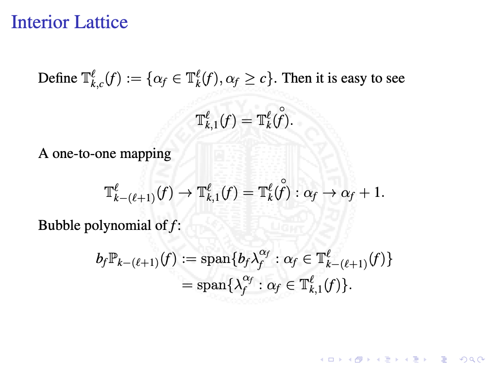 Simplicial Lattice and Lagrange Elements - CAMtips