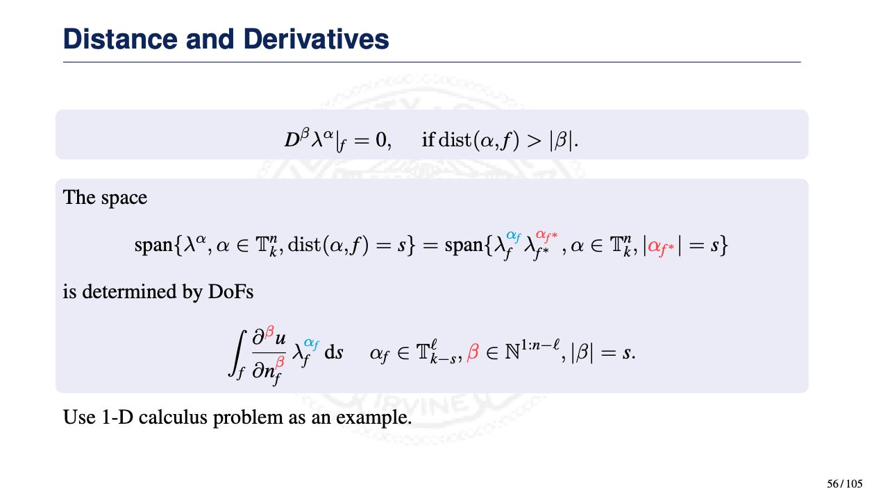 Chapter 3: Geometric Decomposition of Smooth Finite Elements - CAMtips